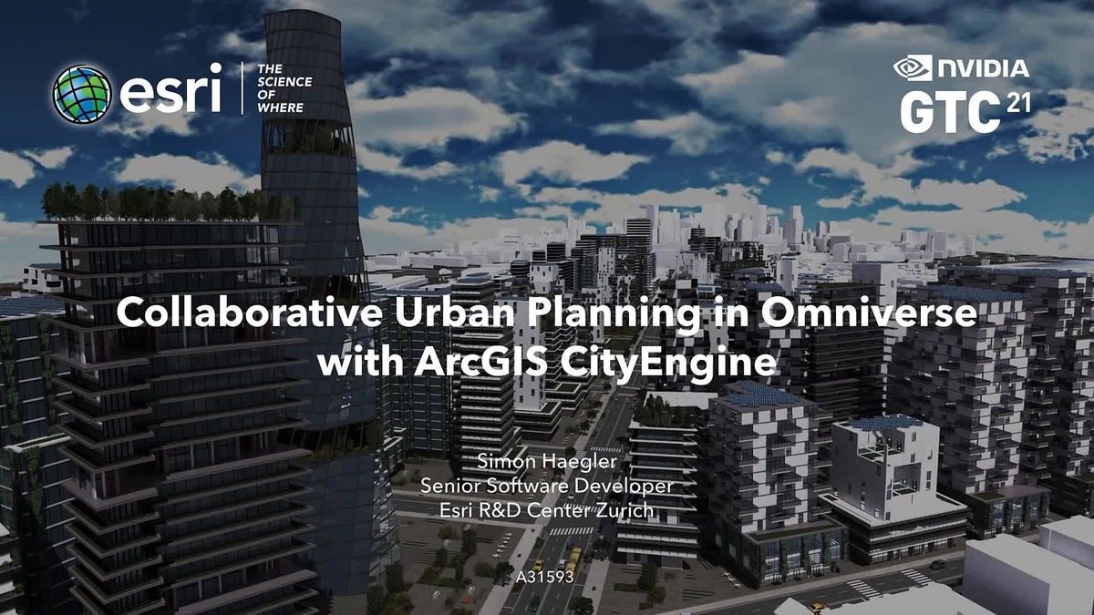 Collaborative Urban Planning in Omniverse with ArcGIS CityEngine | GTC ...