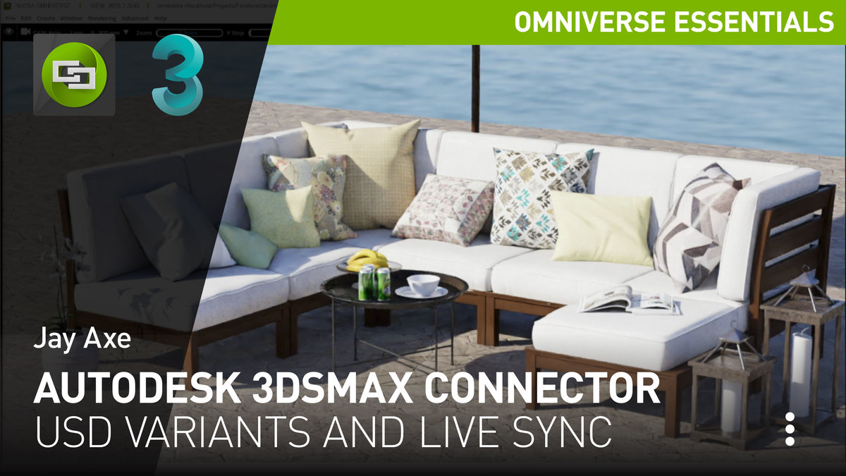 Autodesk 3ds Max Connector - USD Variants and Live Link | Omniverse ...