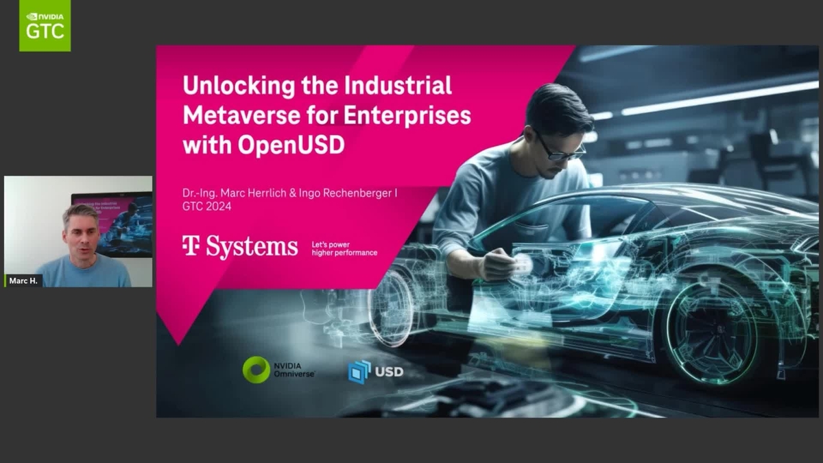 Unlocking the Industrial Metaverse for Enterprises With OpenUSD SE62861 | GTC 2024 | NVIDIA On ...