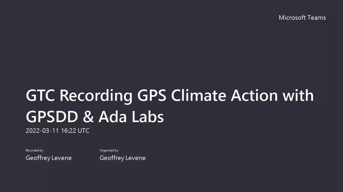 Global Public Sector Climate Action | GTC Digital Spring 2022 | NVIDIA ...