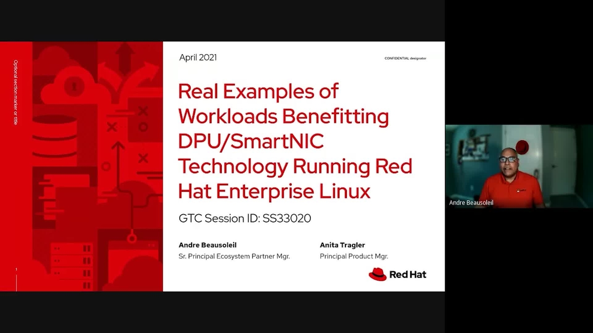 Real Examples of Workloads Benefitting DPU/SmartNIC Technology Running Red Hat Enterprise Linux ...