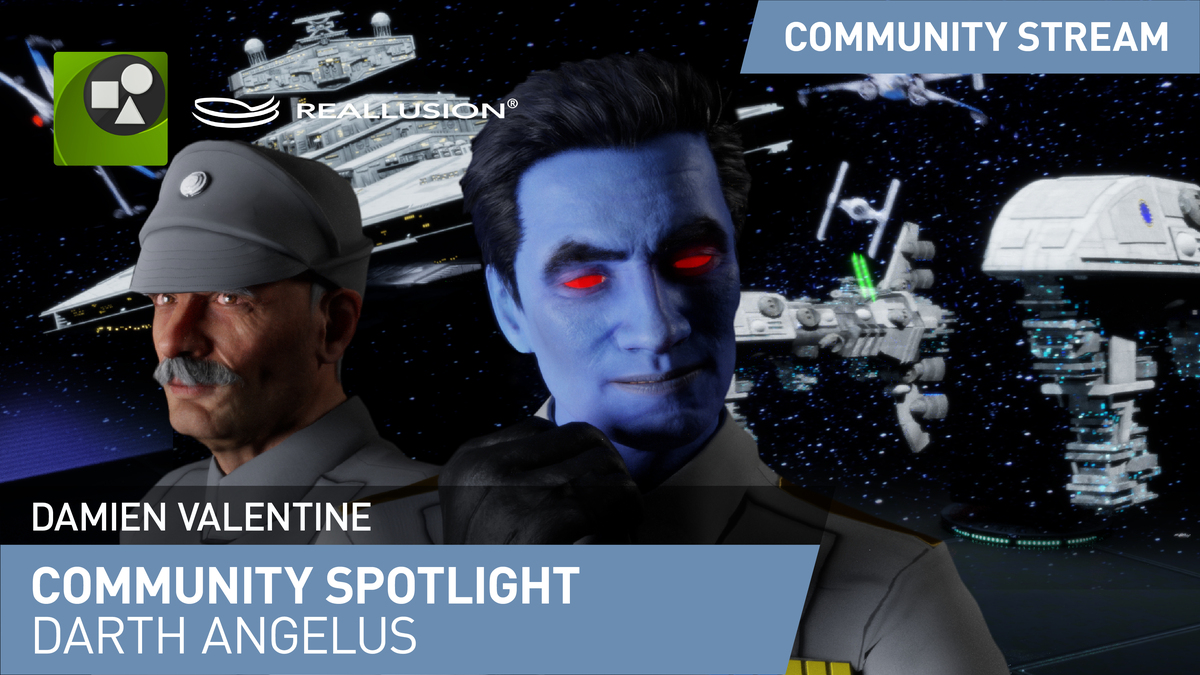 NVIDIA Community Stream | Community Spotlight: Darth Angelus ...