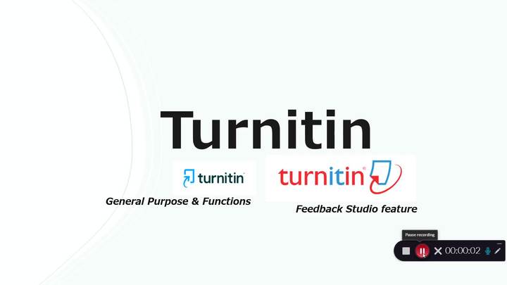 Canvas: What is Turnitin? (edited)