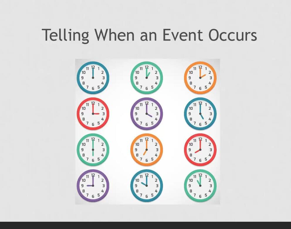 Telling At What Time an Event Occurs.mp4