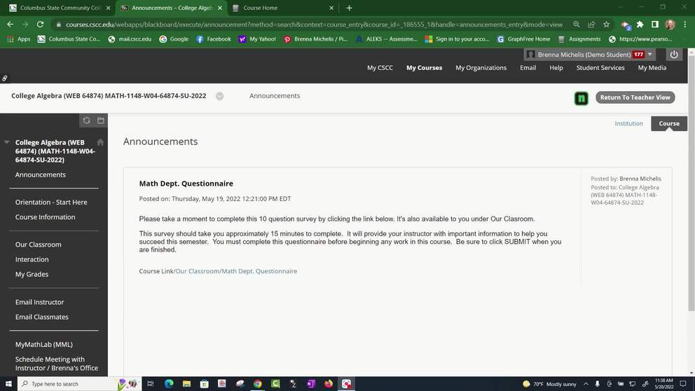 How to Complete a Video/Textbook Assignment in MML