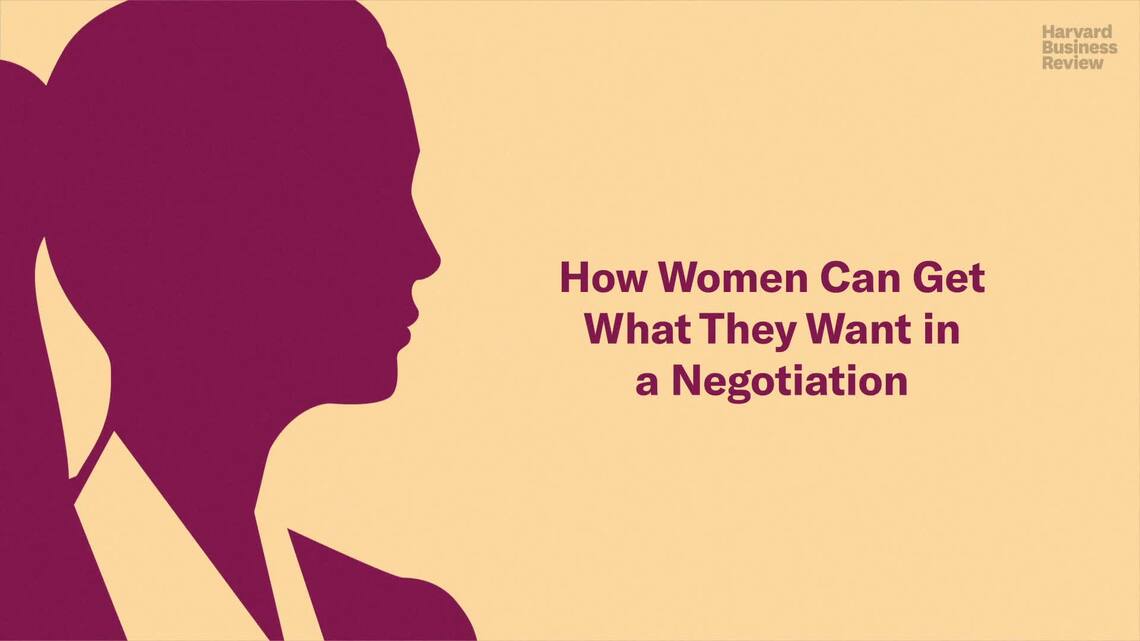 How Women Can Get What They Want in a Negotiation