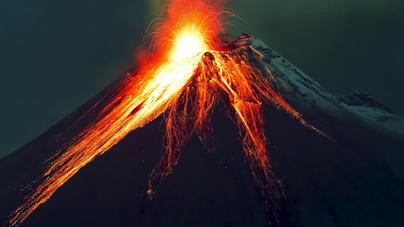 real science volcano