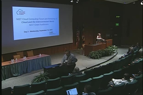 NIST Cloud Computing Workshop IX Day 2, Part 1 | NIST