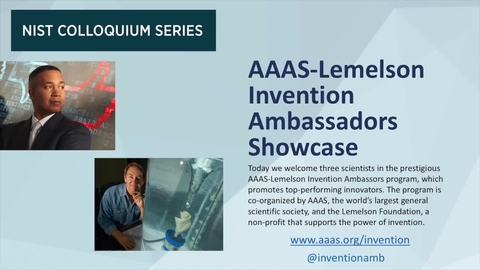 AAAS-Lemelson Invention Ambassadors Showcase Highlights | NIST