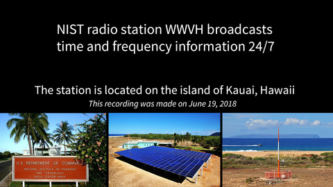 WWVH in Hawaii | NIST