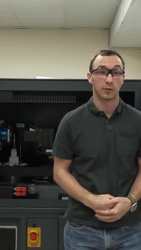 Mechanical engineer Newell Moser and CAT scans for 3D-printed materials ...