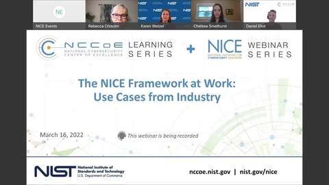 The NICE Framework at Work - Use Cases from Industry | NIST