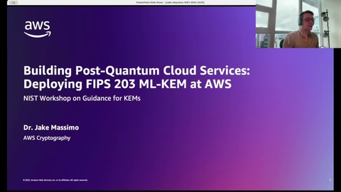 Building Post-Quantum Cloud Services: Deploying FIPS 203:ML-KEM at AWS | NIST