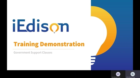 Government Support Clause | NIST