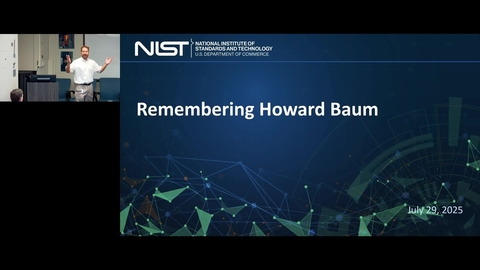 A Tribute to Howard Baum | NIST