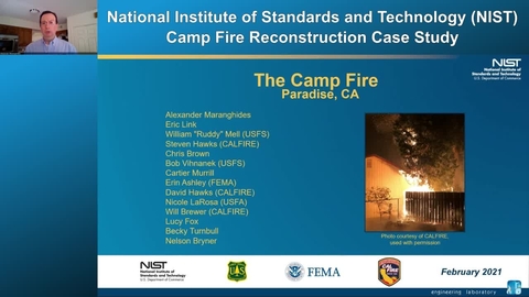 Camp Fire Reconstruction Case Study | NIST