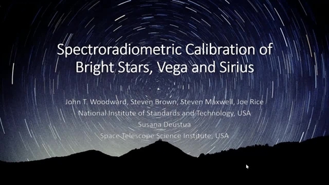 Spectroradiometric Calibration of Bright Stars, Vega and Sirius | NIST