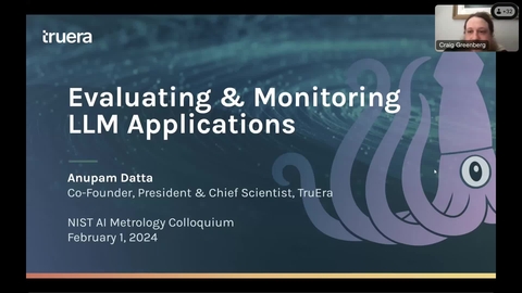AI Metrology Webinar: Evaluating and Monitoring LLM applications | NIST