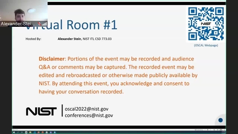 OSCAL Day 1, Track 1: AJ Stein. Dr. Wendell Piez | NIST
