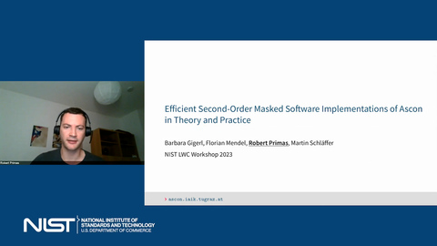 Lightweight Cryptography Workshop: Day 1, Part 7 | NIST