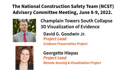 NCSTAC - David Goodwin & Georgette Hlepas - Champlain Towers Collapse ...