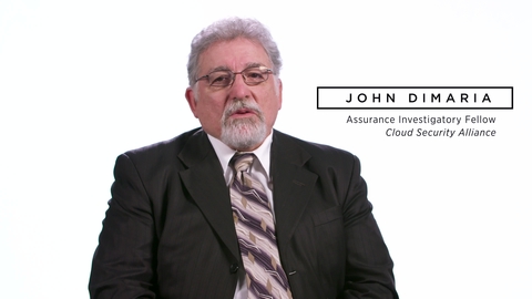 John DiMaria, Cloud Security Alliance, on the Cybersecurity Framework ...