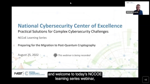 NCCoE Learning Series Webinar: Preparing for the Migration to Post ...