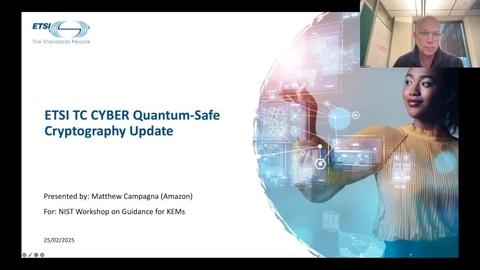 Updates to ETSI's Quantum-Safe Hybrid Key Establishment Standards and ...
