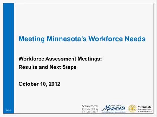 Workforce Assessments Results and Next Steps Part 1