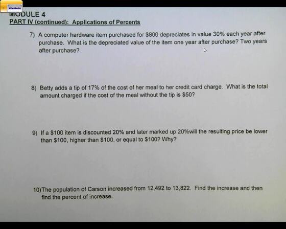Module 4, Part IV (Continued)