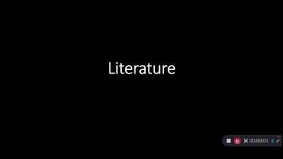HUMA_Lesson Six_Literature