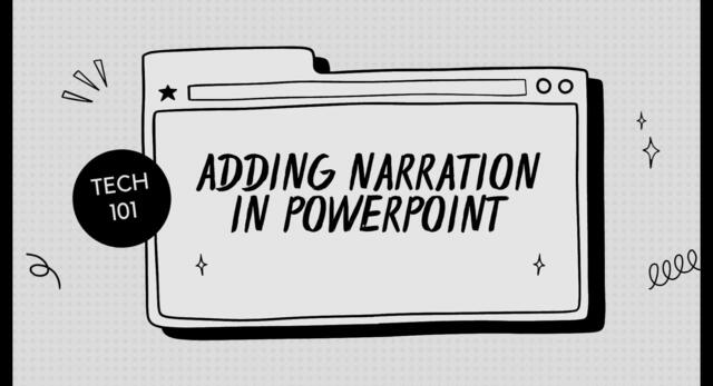 Adding Narration in PowerPoint