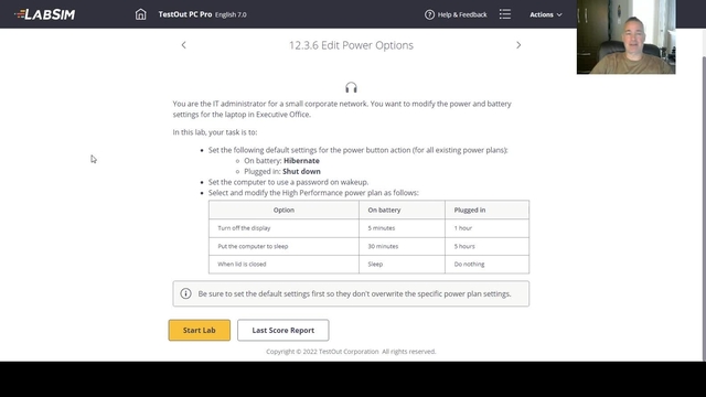 CIS312 LabSim 12.3.6