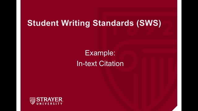 SWS_Example In-Text Citation