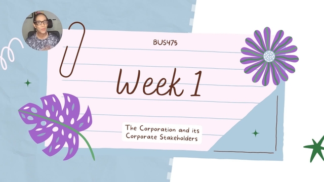 Week 1 Instructor Insights