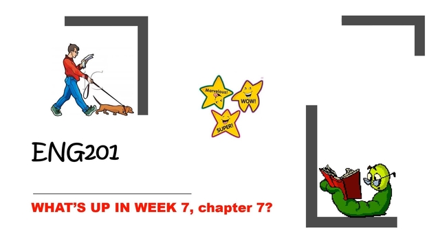 What's Up in Week 7, Chapter 7?