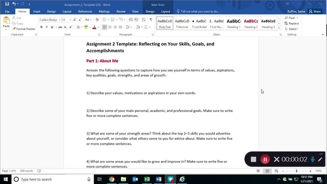 Assignment 2 Part 1 Walk-through