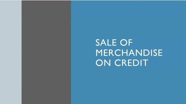 Sale of Merchandise on Credit.mp4