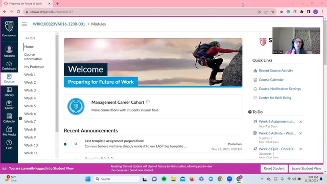 Week 8 Overview Fall