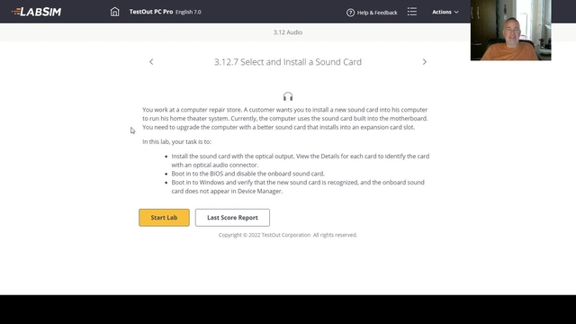 CIS106 LabSim 3.12.7