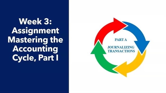 Week 3 Assignment Mastering The Accting Cycle, Part 1, Part A.mp4