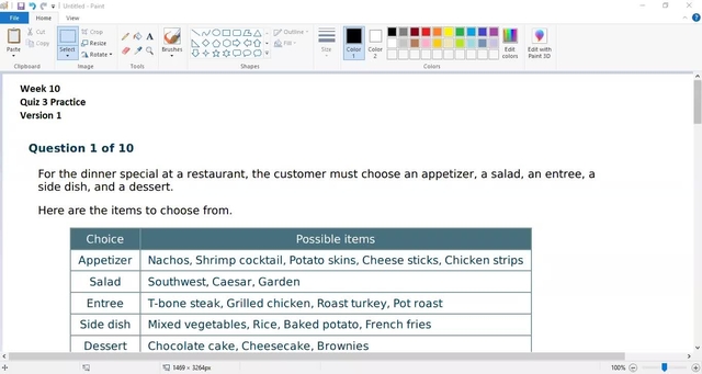 Week 10 Quiz Practice V1 #1