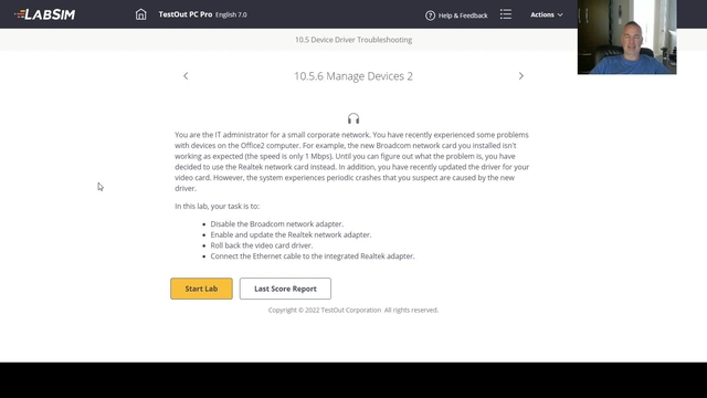 CIS312 LabSim 10.5.6