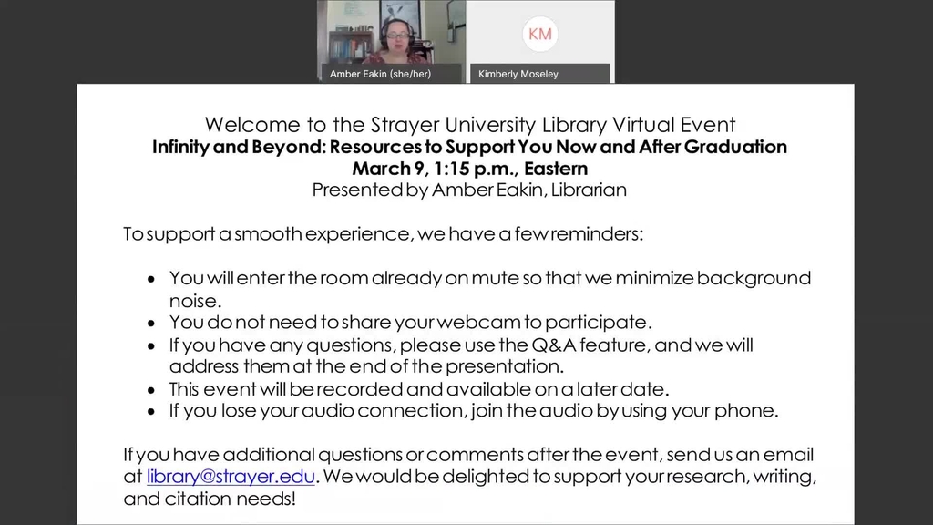 Week 10 Infinity and Beyond Resources to Support You Now and After ...