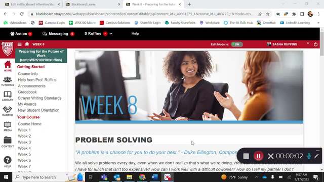 How to Submit the Week 8 Assignment