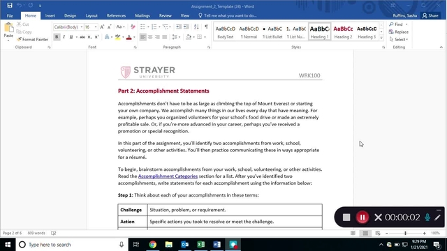Assignment 2 Part 2 Walk-through
