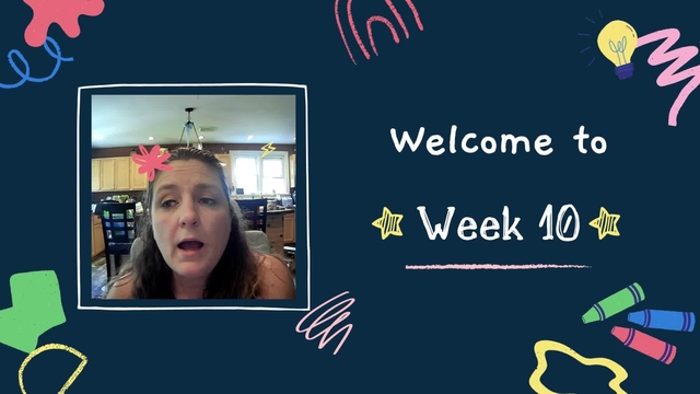 Welcome to Week 10