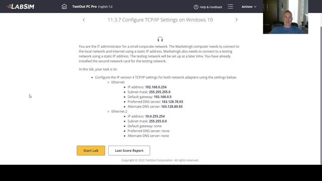 CIS312 LabSim 11.3.7