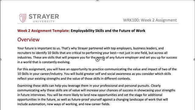 Week 2 Assignment Walkthrough Part 1