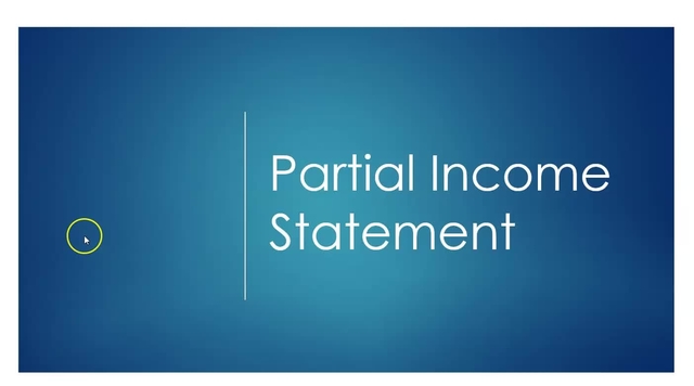 Partial Income Statement.mp4